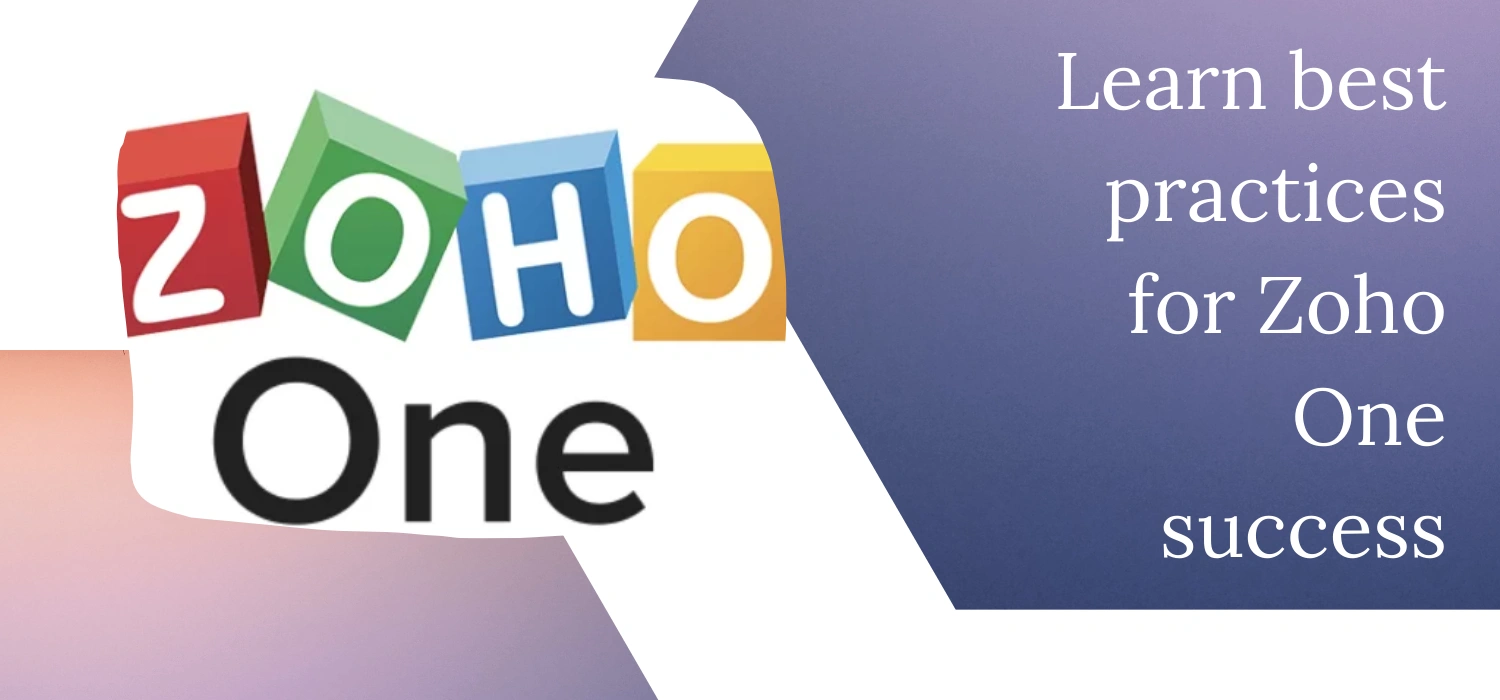 Zoho One For Sales And Marketing: Best Practices - AIS Hub | AI, CRM ...
